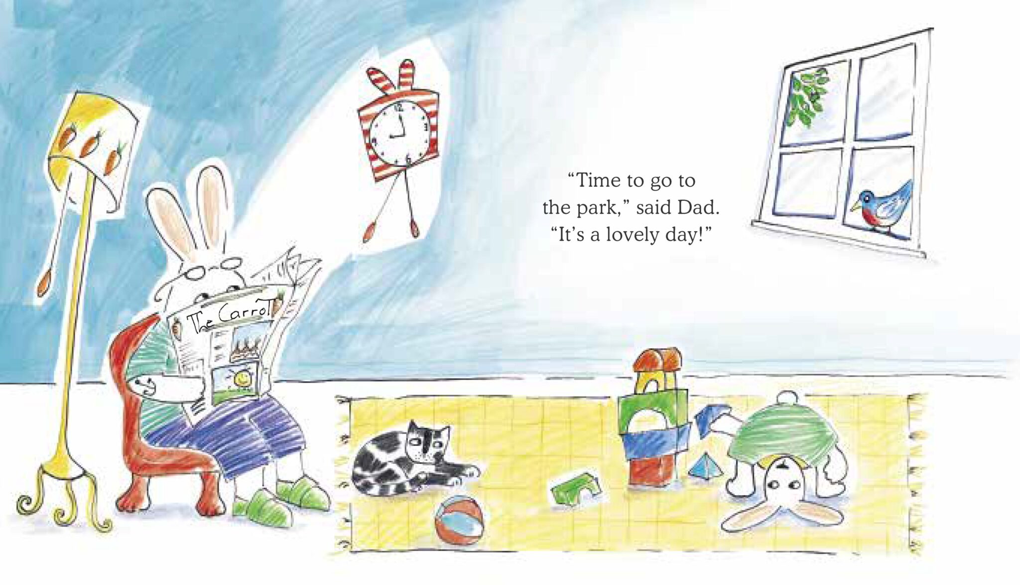 Ready! Said Rabbit: A Hilarious and Relatable Picture Book – Peachtree ...